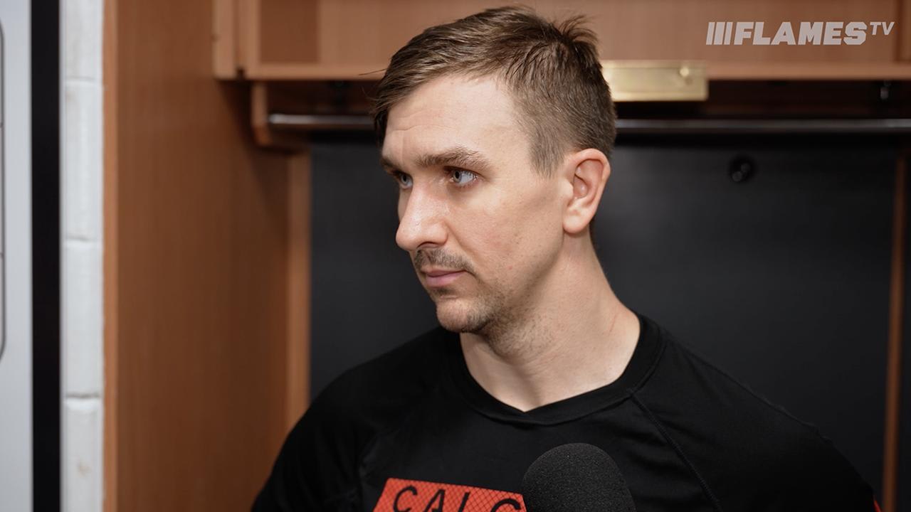 Postgame Backlund - 01.03.25 | Calgary Flames