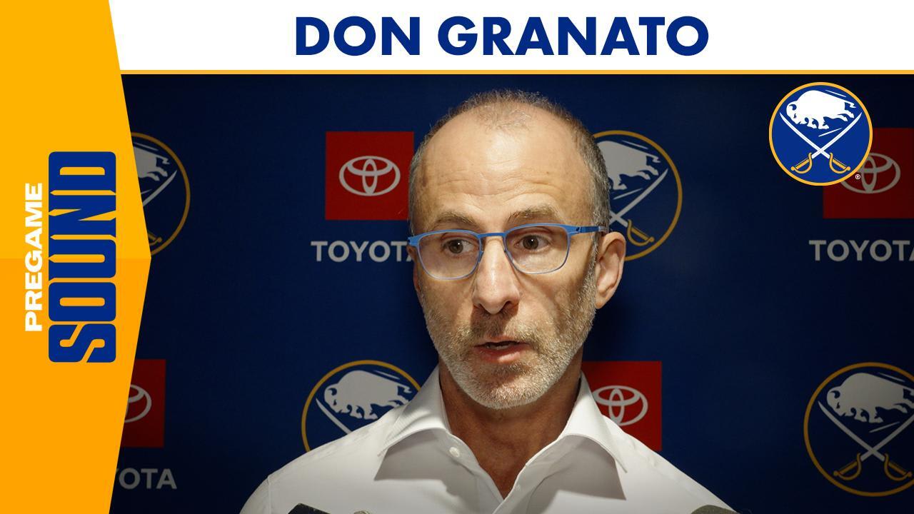 Granato Pregame at TB | Buffalo Sabres
