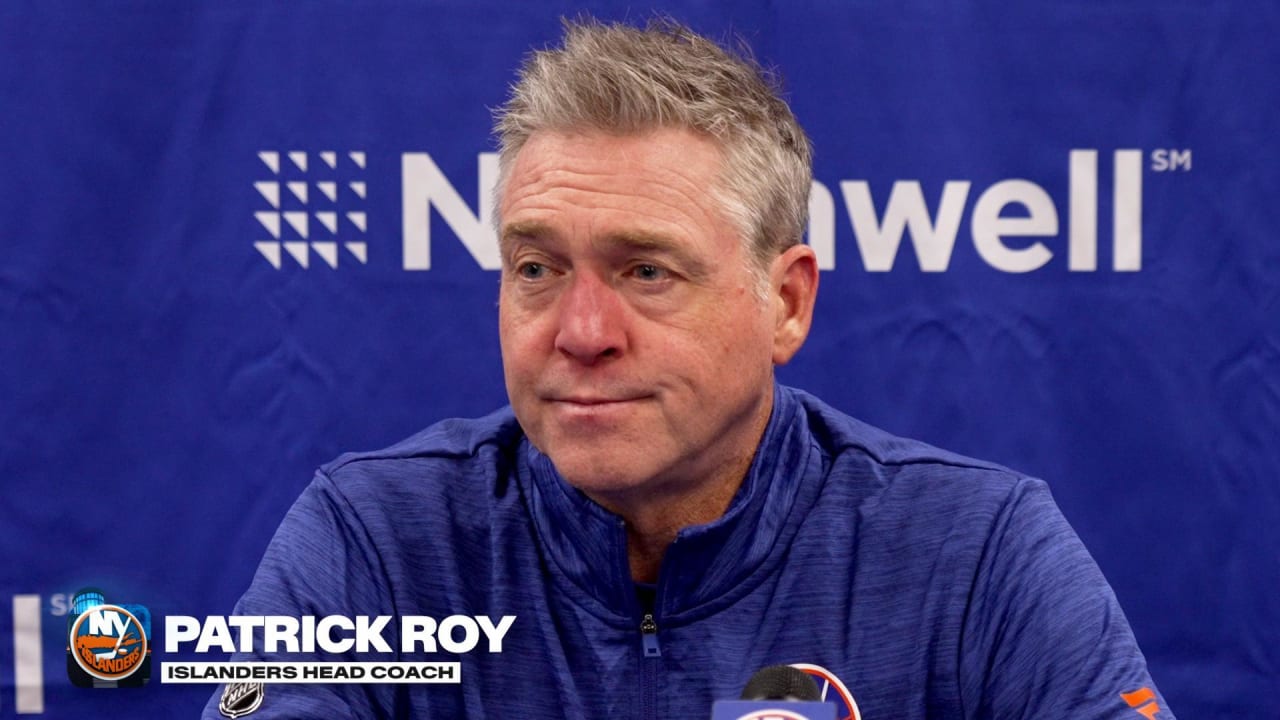 Practice 2/4: Patrick Roy | New York Islanders