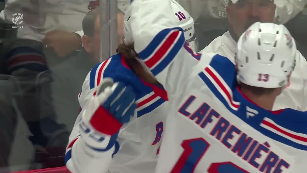 NYR@DET: Panarin has a hat trick against the Red Wings | New York Rangers