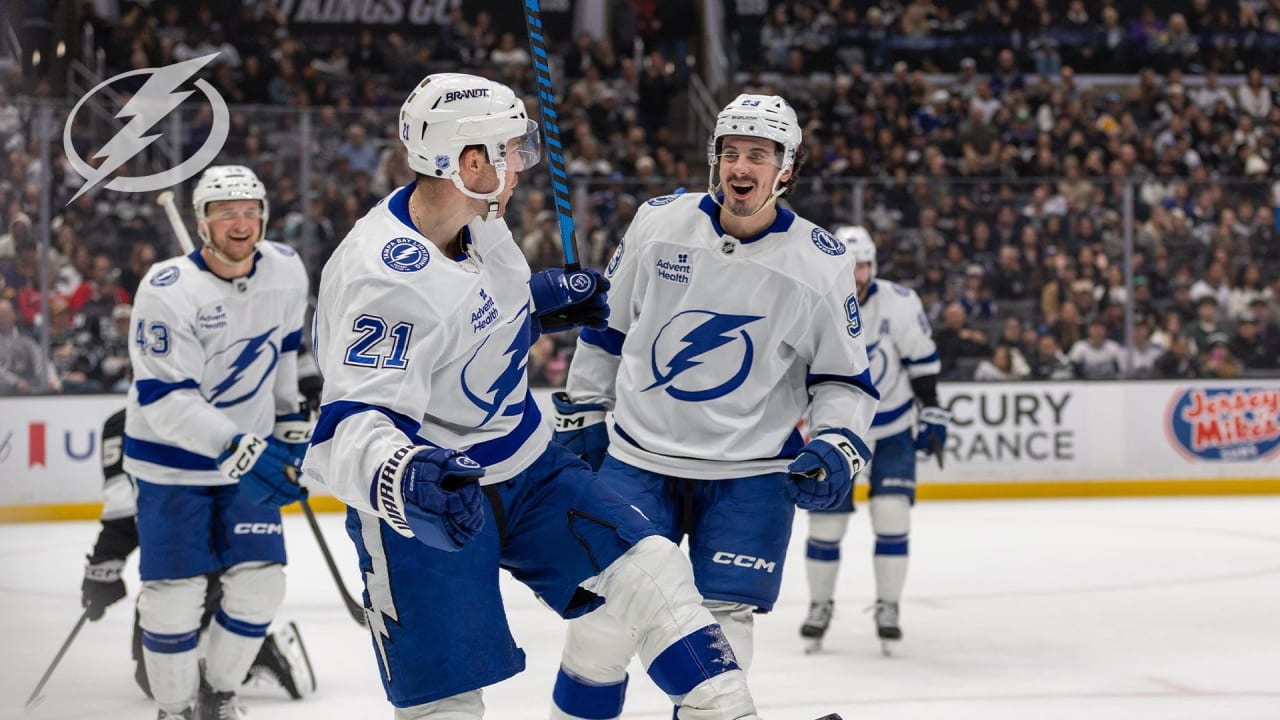 TBL at LAK | Point strikes again to tie game | Tampa Bay Lightning