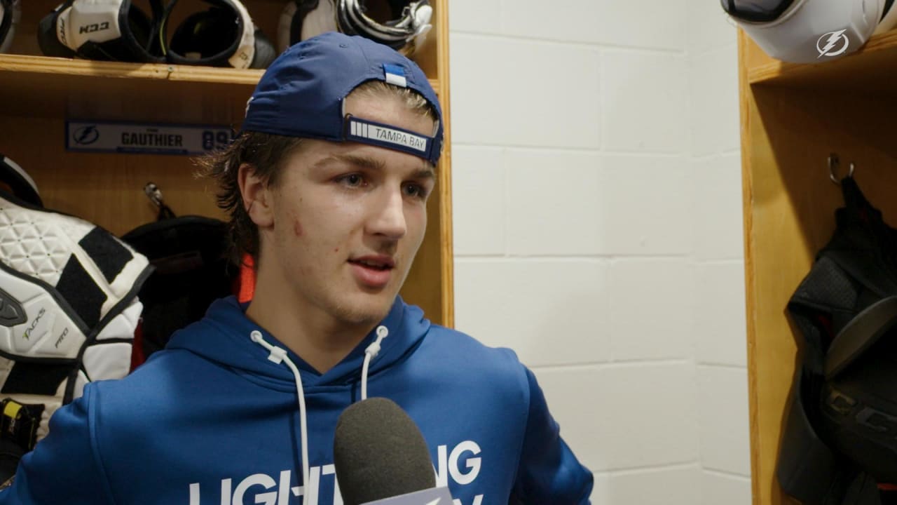 Ethan Gauthier | 9.15.23 | Tampa Bay Lightning