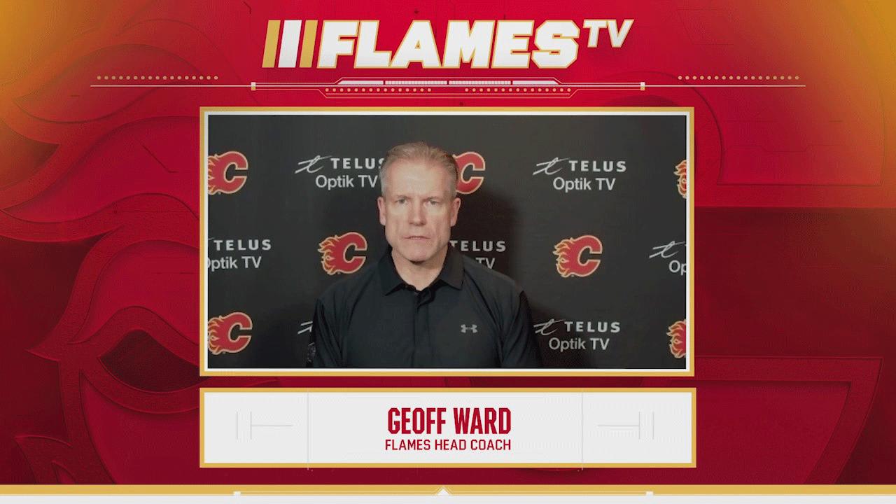 POST-GAME WARD - 24.02.21 | Calgary Flames