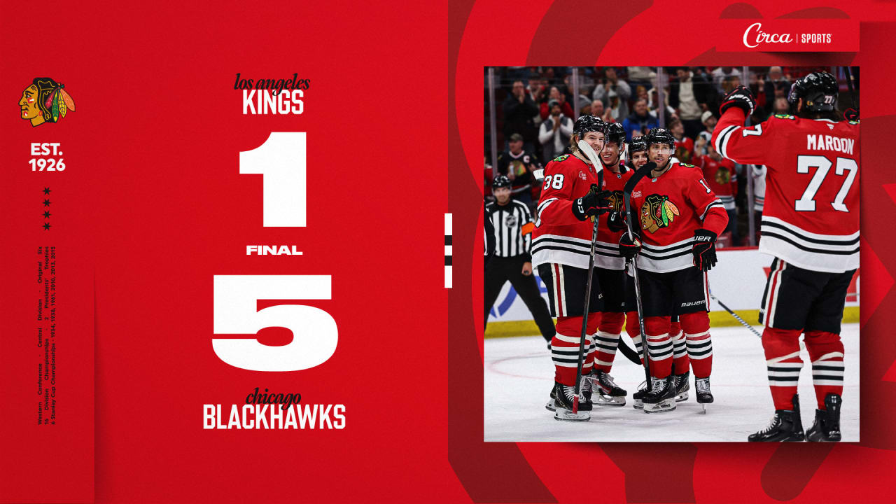 RECAP: Blackhawks Cruise Past Kings at Home | Chicago Blackhawks