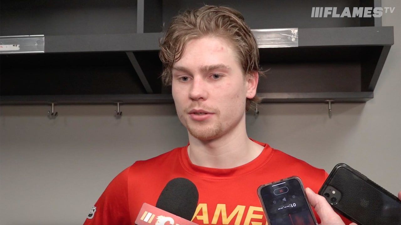 Postgame Zary - 04.01.24 | Calgary Flames