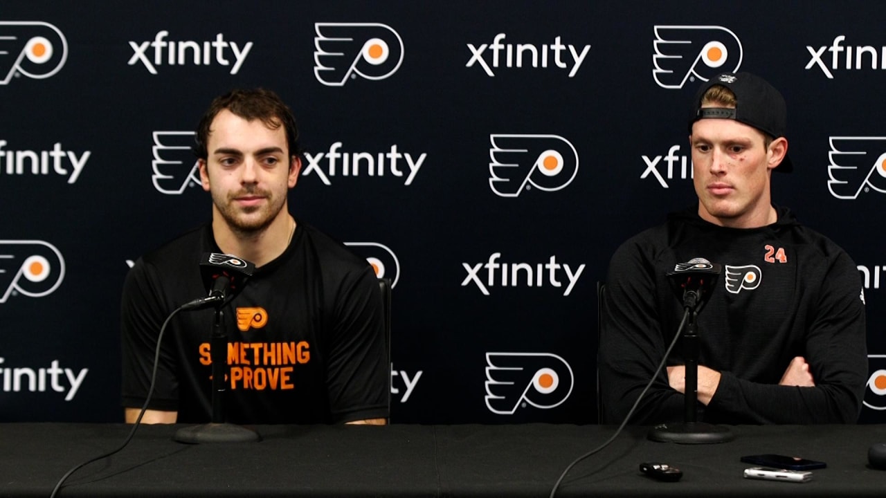 10/7 Practice: CATES & SEELER | Philadelphia Flyers