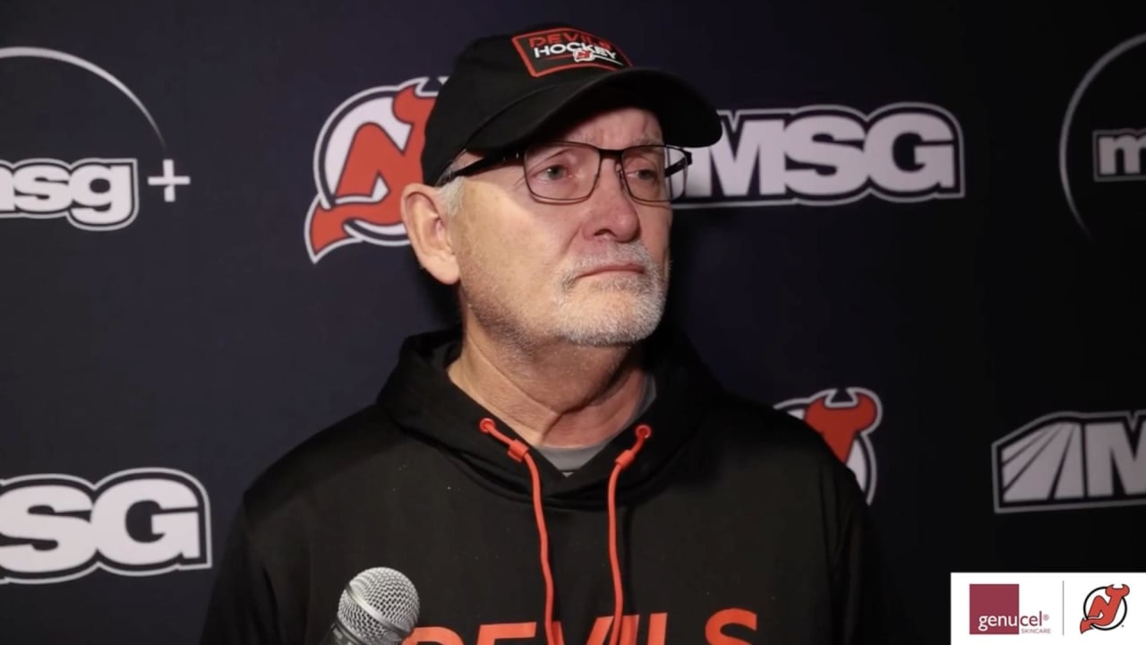 Lindy Ruff | PRE-RAW 11.16.23 | New Jersey Devils