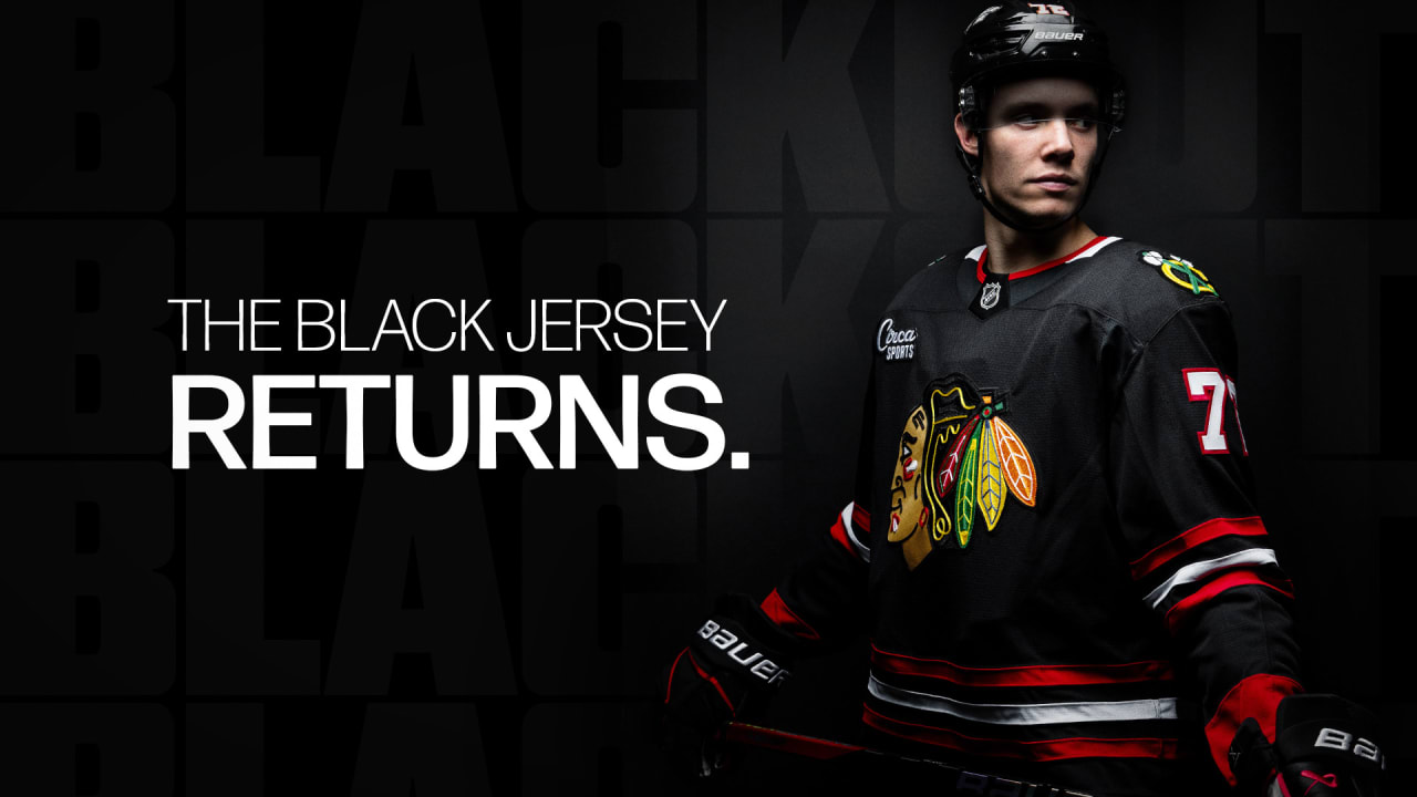 RELEASE: Blackhawks Bring Back Legendary Black Alternate Jersey ...