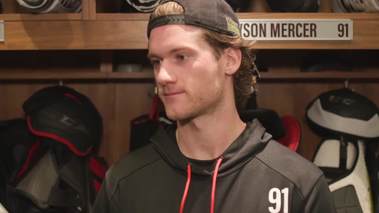Mercer | PRACTICE 12.3.24 | New Jersey Devils