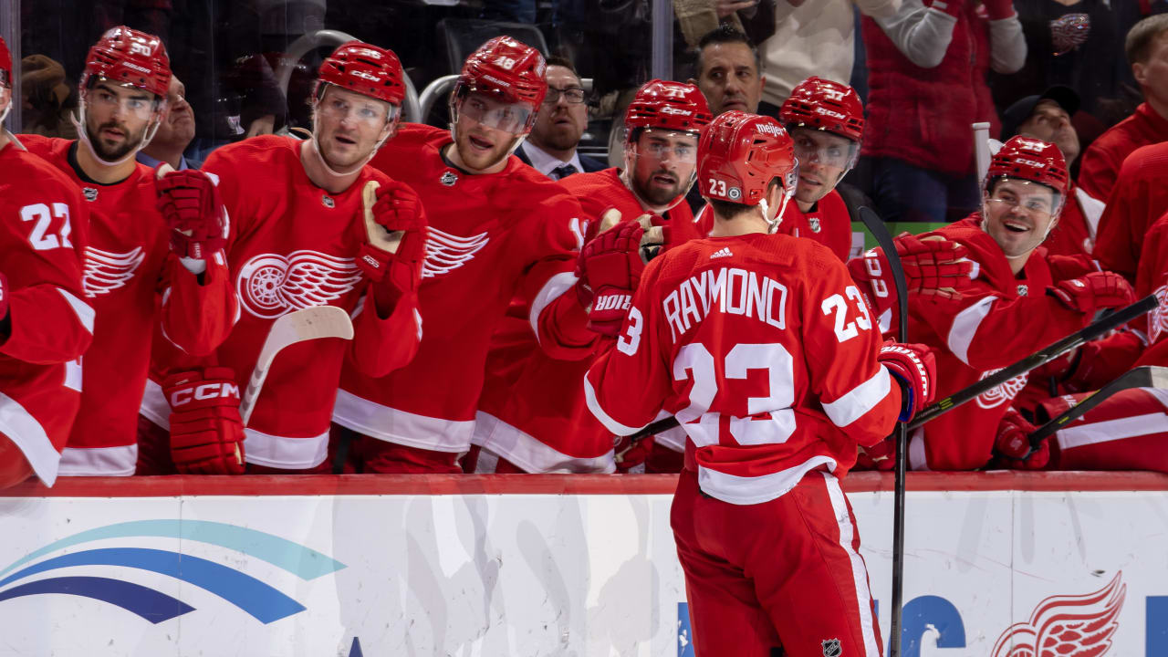 Raymond, Red Wings åter vinnare efter Global Series | NHL.com/sv