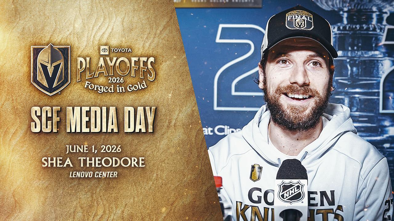 SCF Media Day: Shea Theodore | Vegas Golden Knights