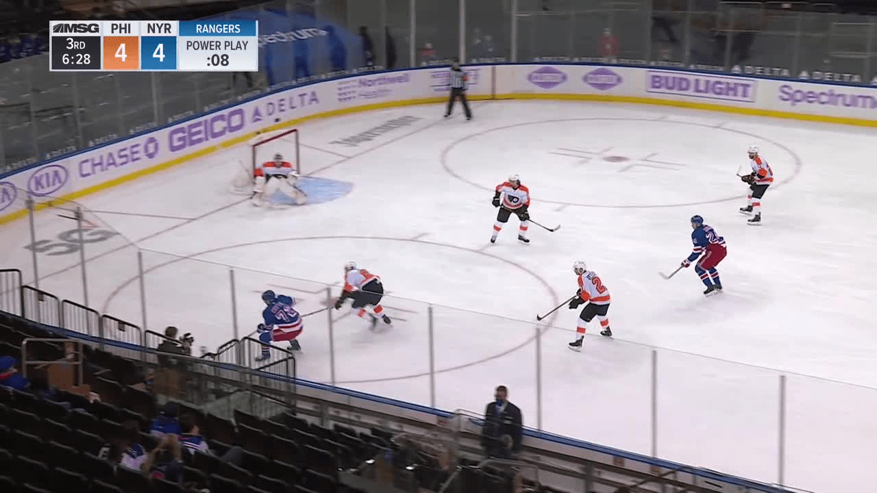 Kinkaid makes save | New York Rangers