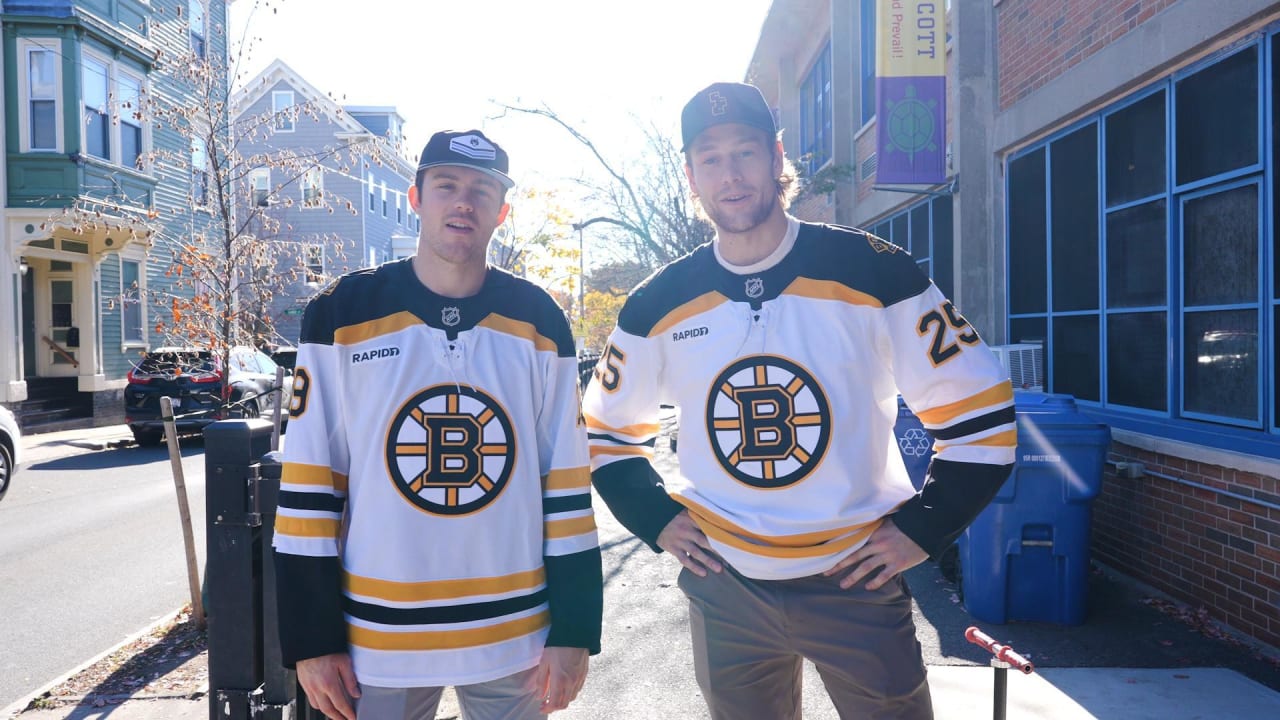 Beecher and Carlo Go Back to 1st Grade | Boston Bruins