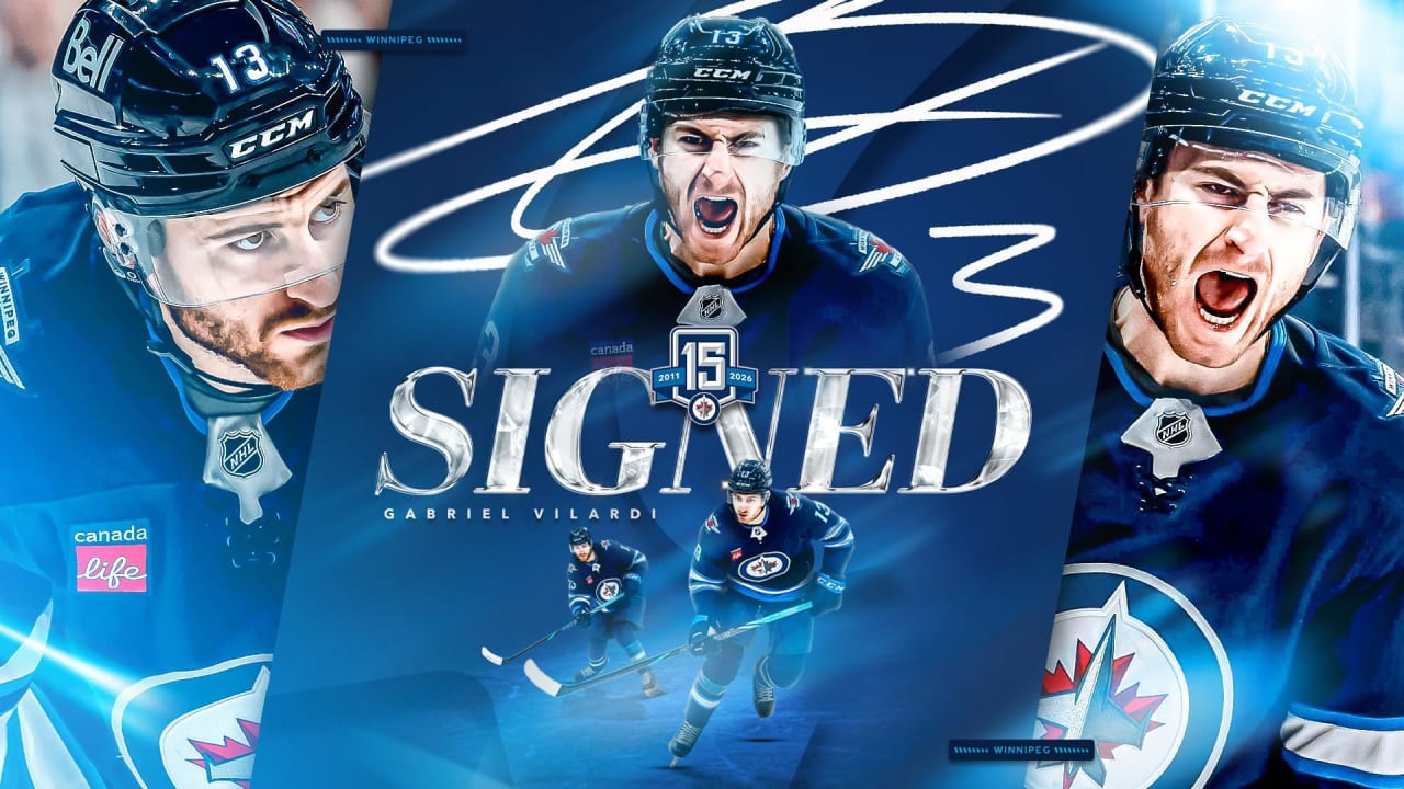 SIGNED | Gabriel Vilardi | Winnipeg Jets