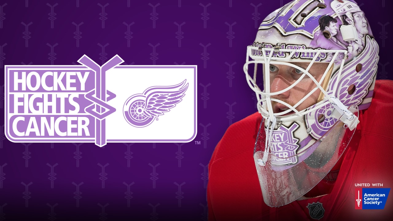 Red Wings host annual Hockey Fights Cancer Awareness Night | Detroit ...