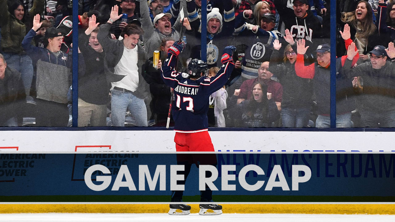 Gaudreau scores in OT, lifts Blue Jackets past Maple Leafs | Columbus ...