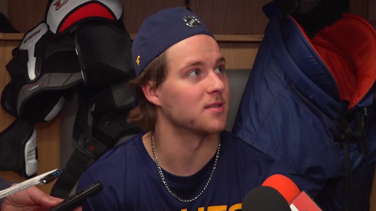 Zach Dean on call-up to Blues | St. Louis Blues