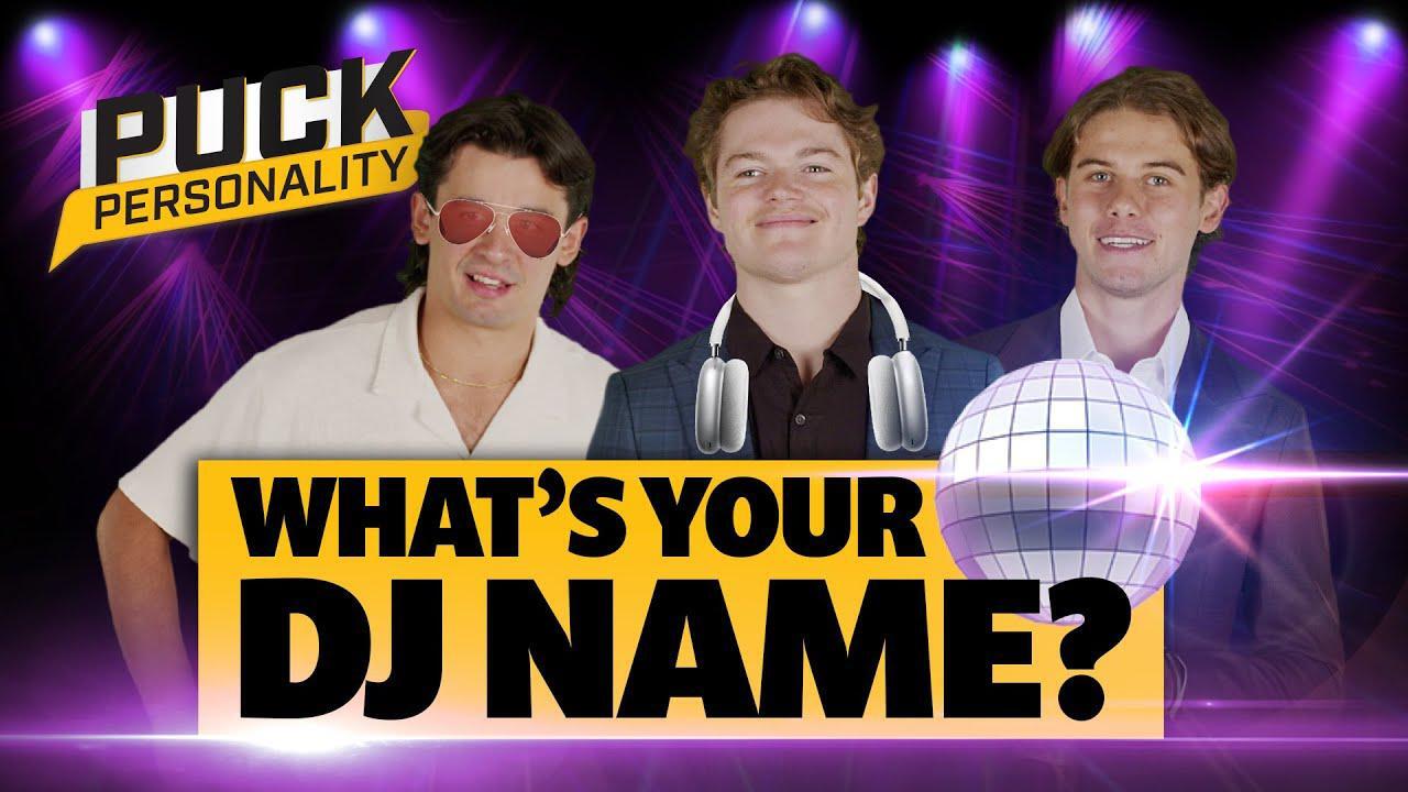 What's your DJ name? | Puck Personality | NHL.com