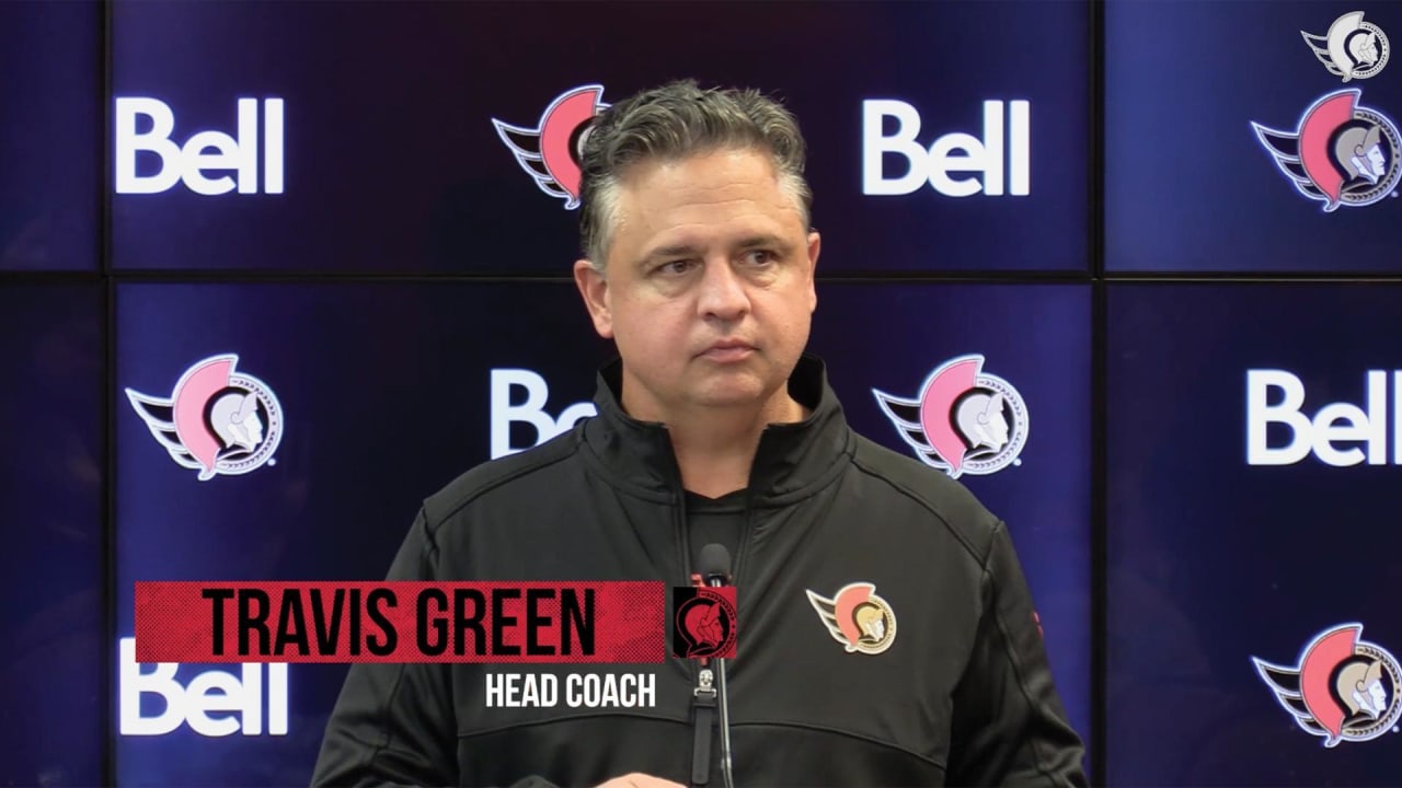 Travis Green Media Availability - Sept. 27 | Ottawa Senators