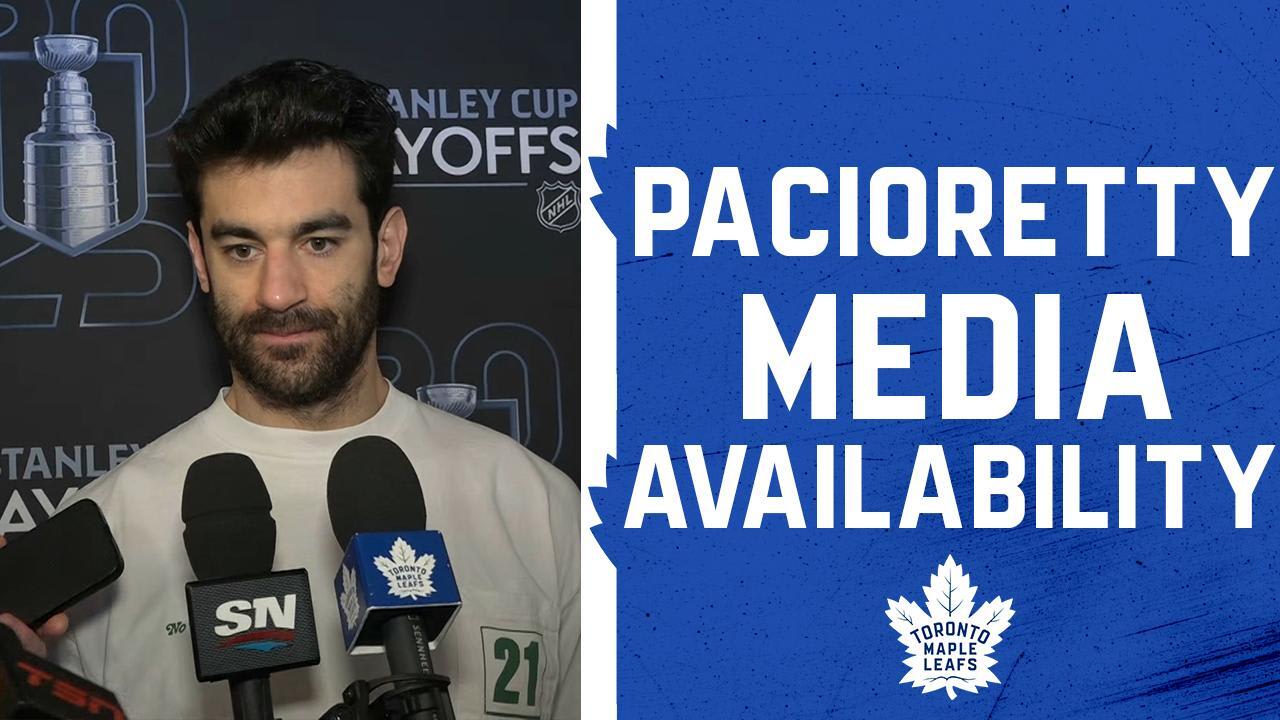 Max Pacioretty | Media Availability | Toronto Maple Leafs