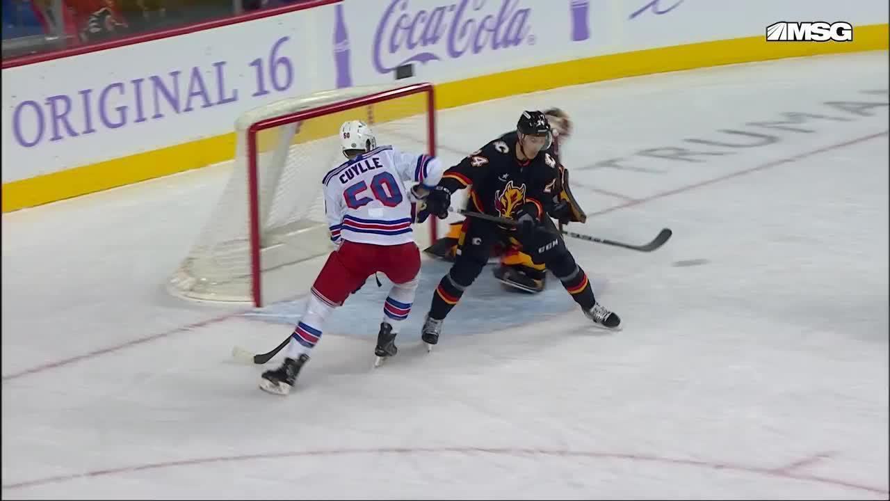 NYR@CGY: Cuylle scores goal against Dustin Wolf | New York Rangers