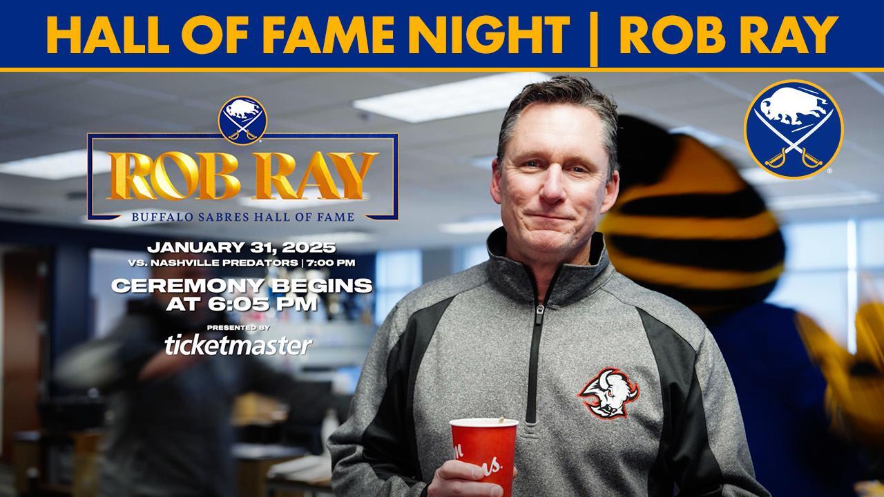 Hall of Fame Night | Rob Ray | Buffalo Sabres