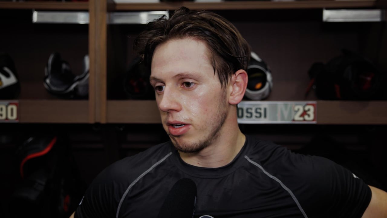 Rossi Pregame at CHI 10/5 | Minnesota Wild