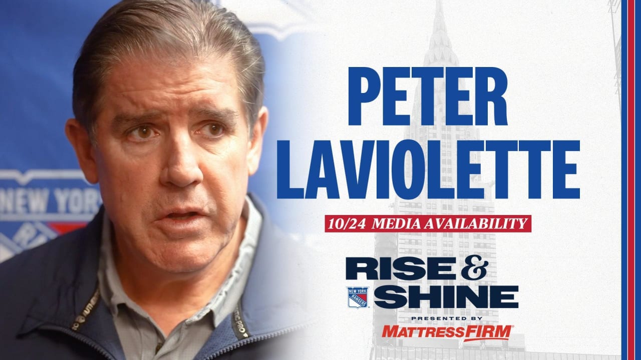 Pregame: Laviolette | New York Rangers