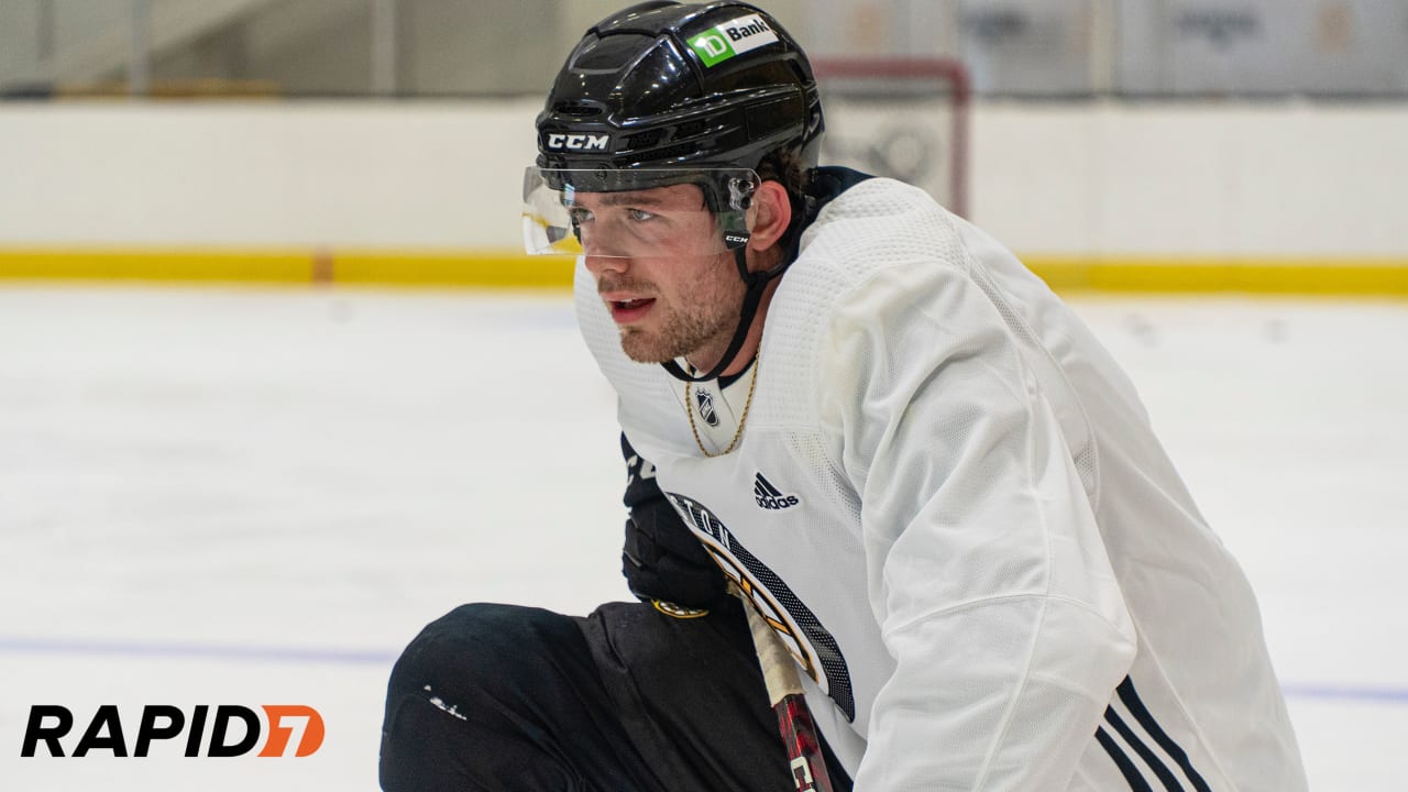 Beecher Looking to Take Advantage at First Camp | Boston Bruins
