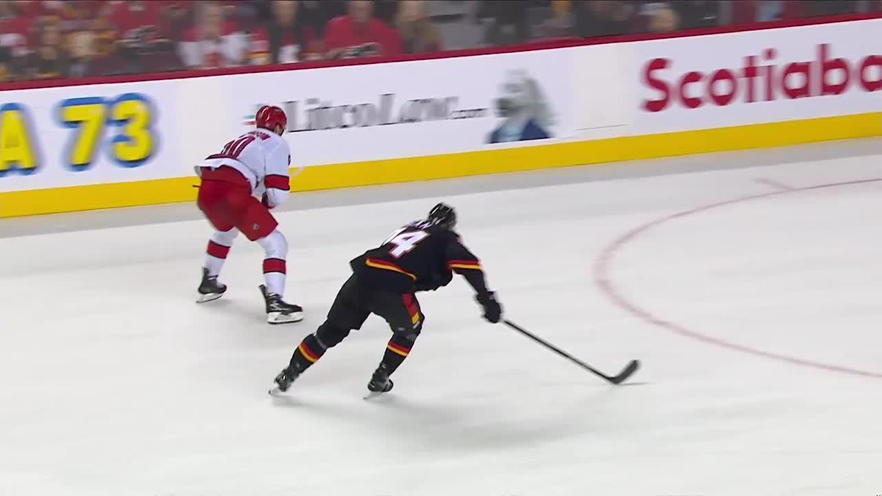 Eric Robinson with a Goal vs. Calgary Flames | Carolina Hurricanes