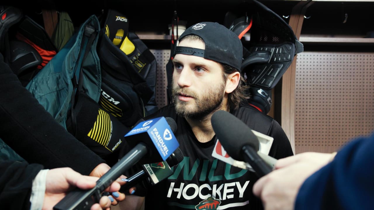 Hartman Pregame vs. St. Louis 1/7 | Minnesota Wild