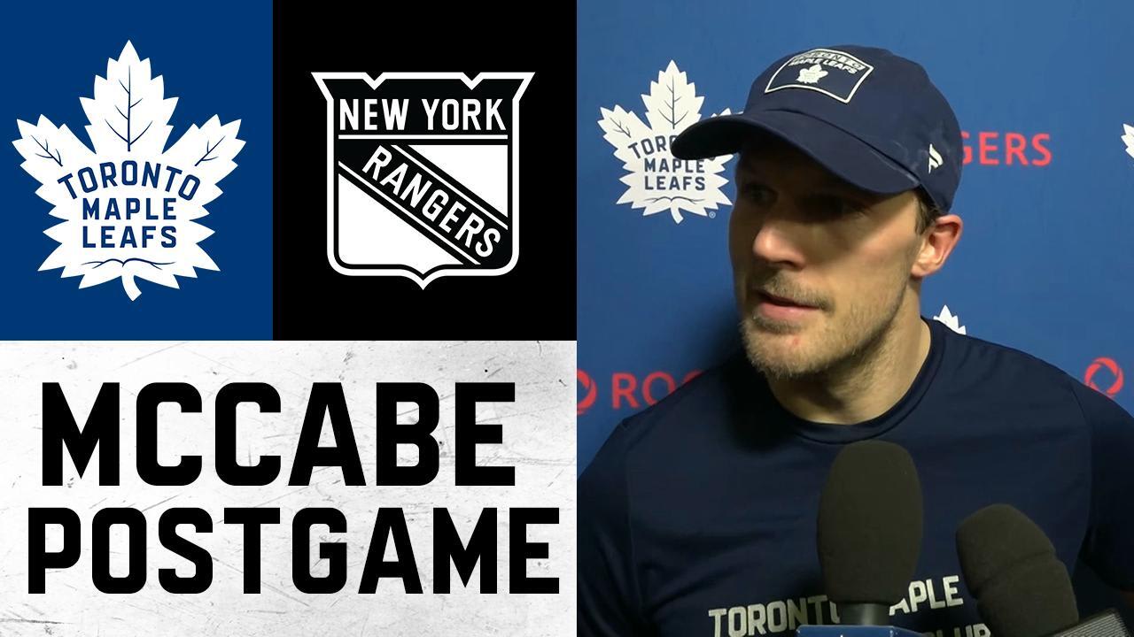 Jake McCabe | Post Game | Toronto Maple Leafs