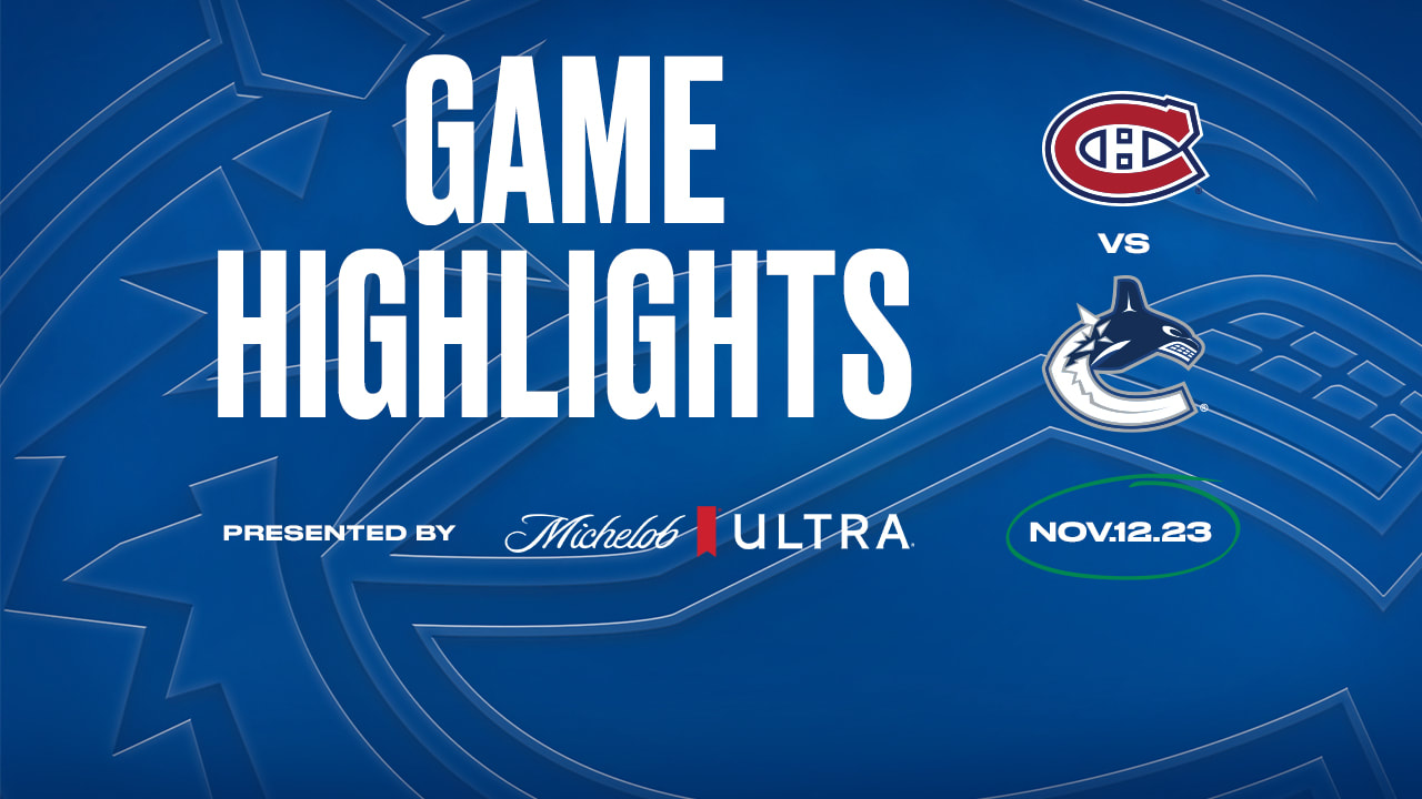 HIGHLIGHTS | Canucks at Canadiens | Vancouver Canucks