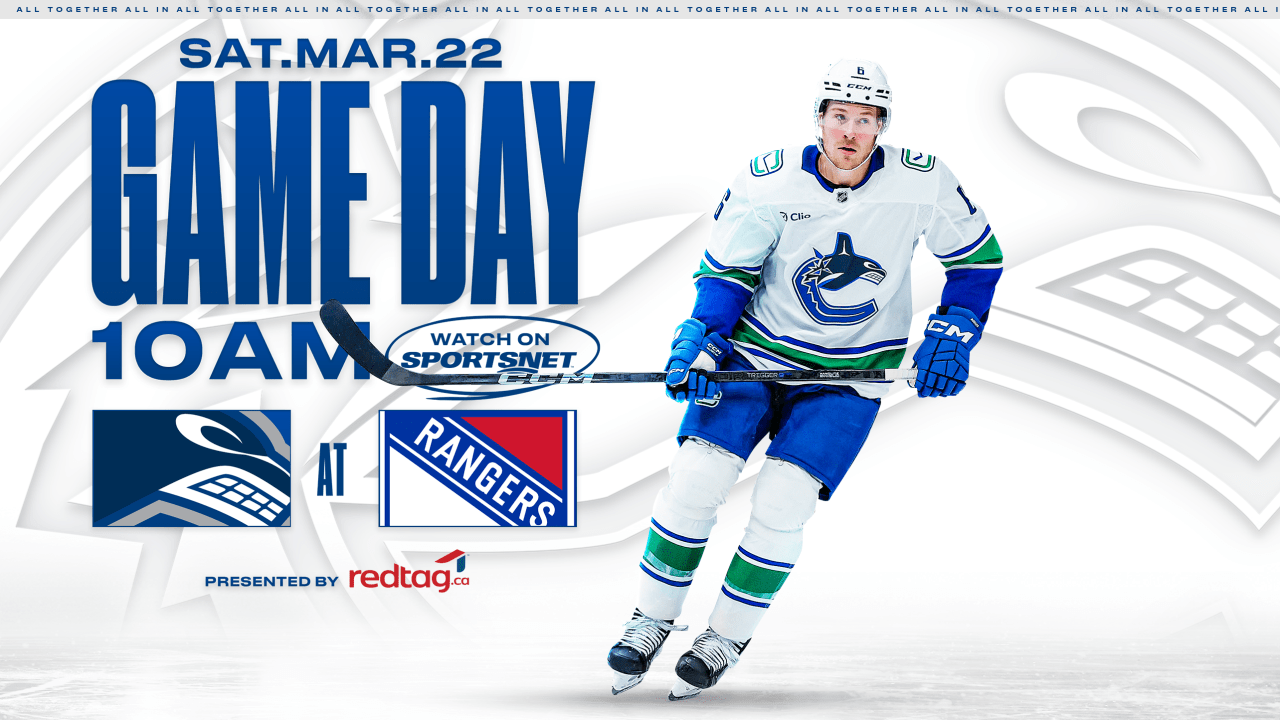 Game Notes: Canucks at Rangers | Vancouver Canucks