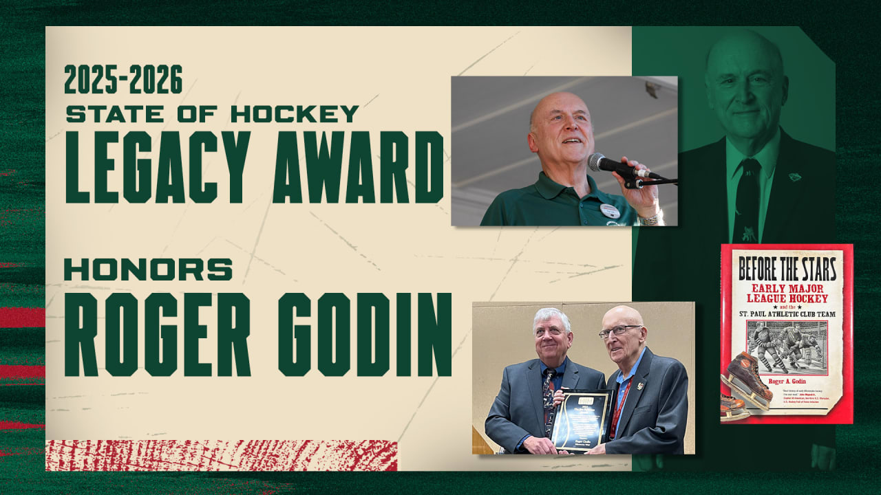 Minnesota Wild Grants State of Hockey Legacy Award to Roger Godin ...