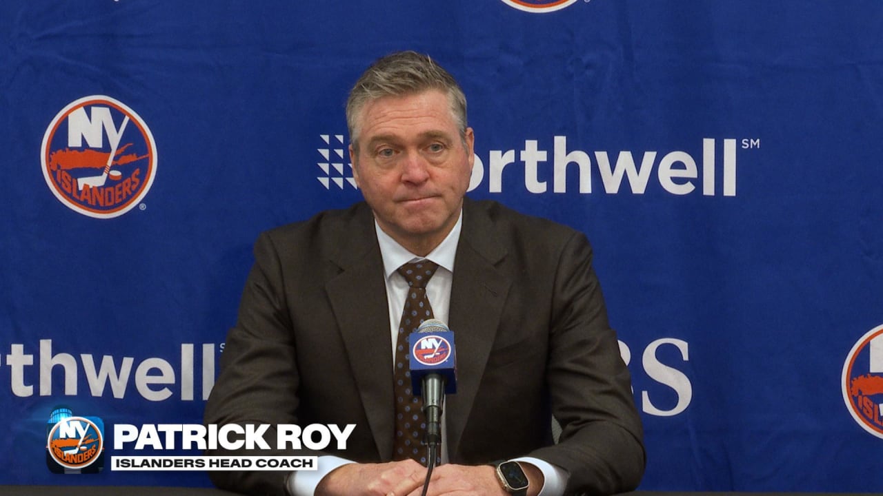 NYI 6 vs WPG 3: Patrick Roy | New York Islanders