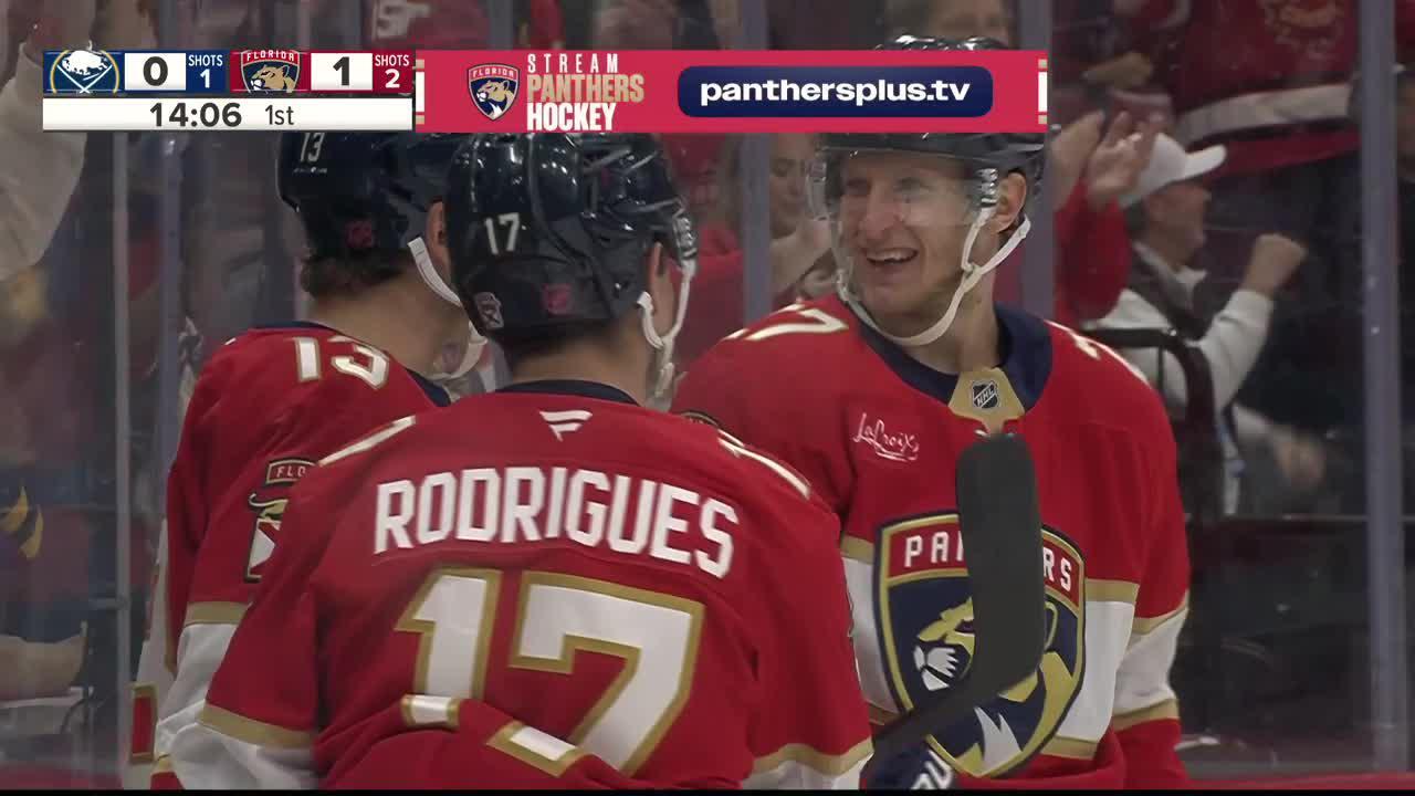 FLA vs. BUF: Rodrigues extends lead | Florida Panthers