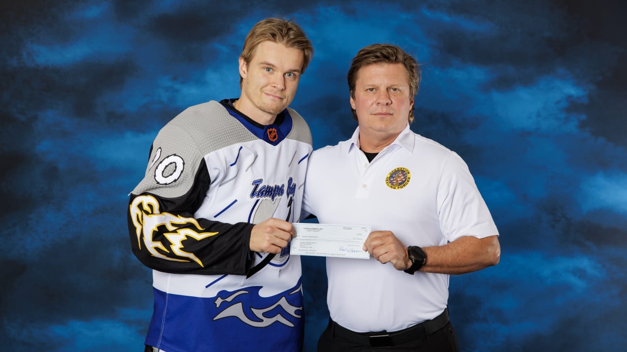Jeff Hudson honored as Lightning Community Hero | Tampa Bay Lightning