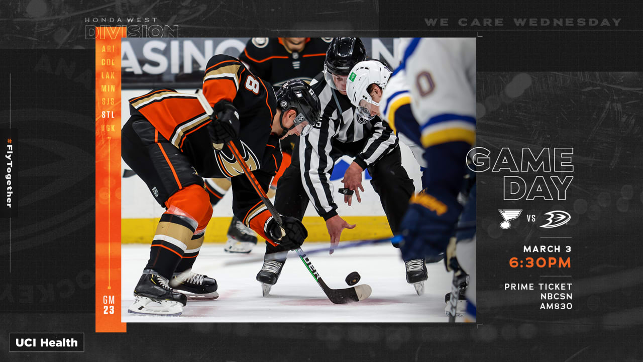 Ducks Hope Young Guys Will Once Again Step Up vs. St. Louis Tonight ...