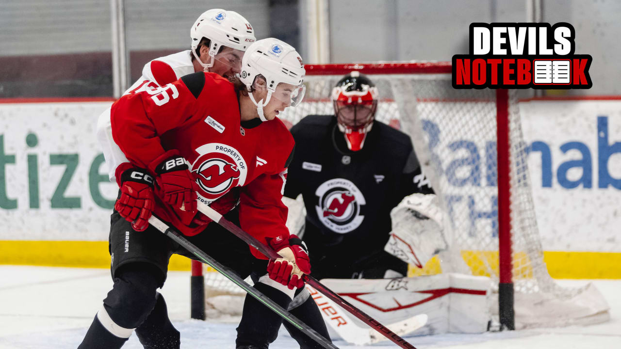 Devils Practice Before Road Trip | NOTEBOOK | New Jersey Devils