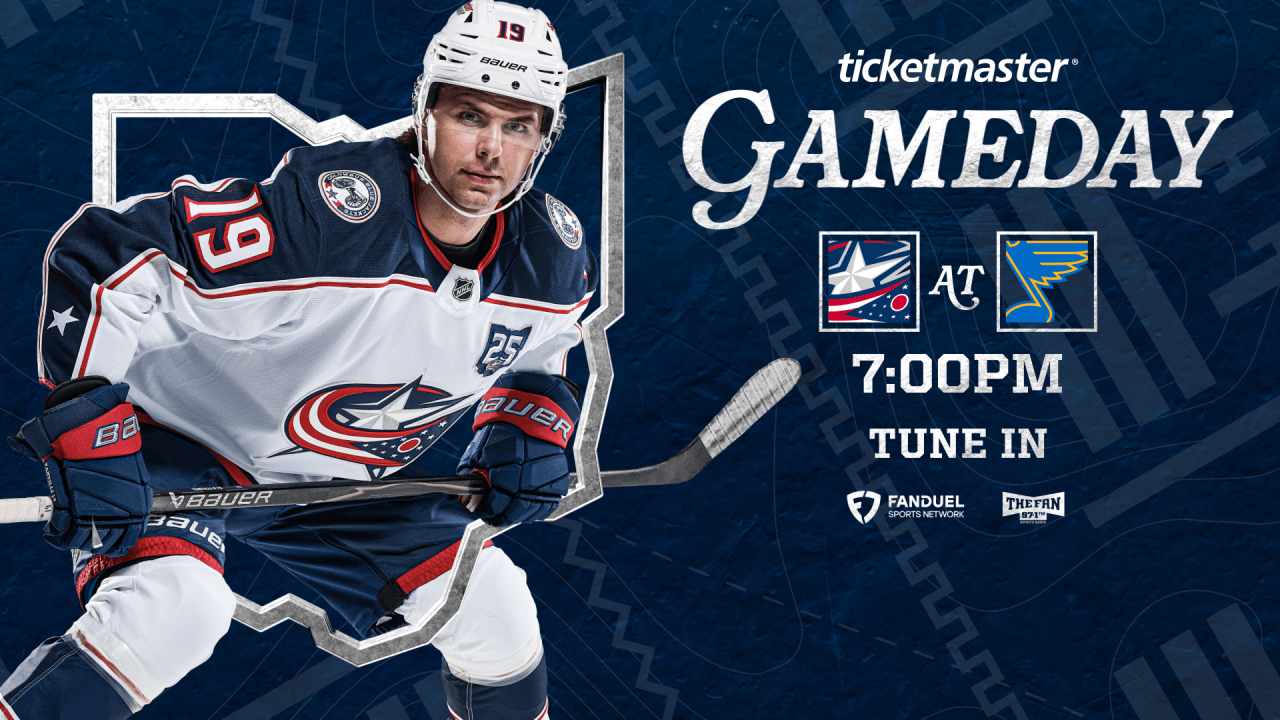 PREVIEW: Blue Jackets get right back at it in St. Louis | Columbus Blue ...