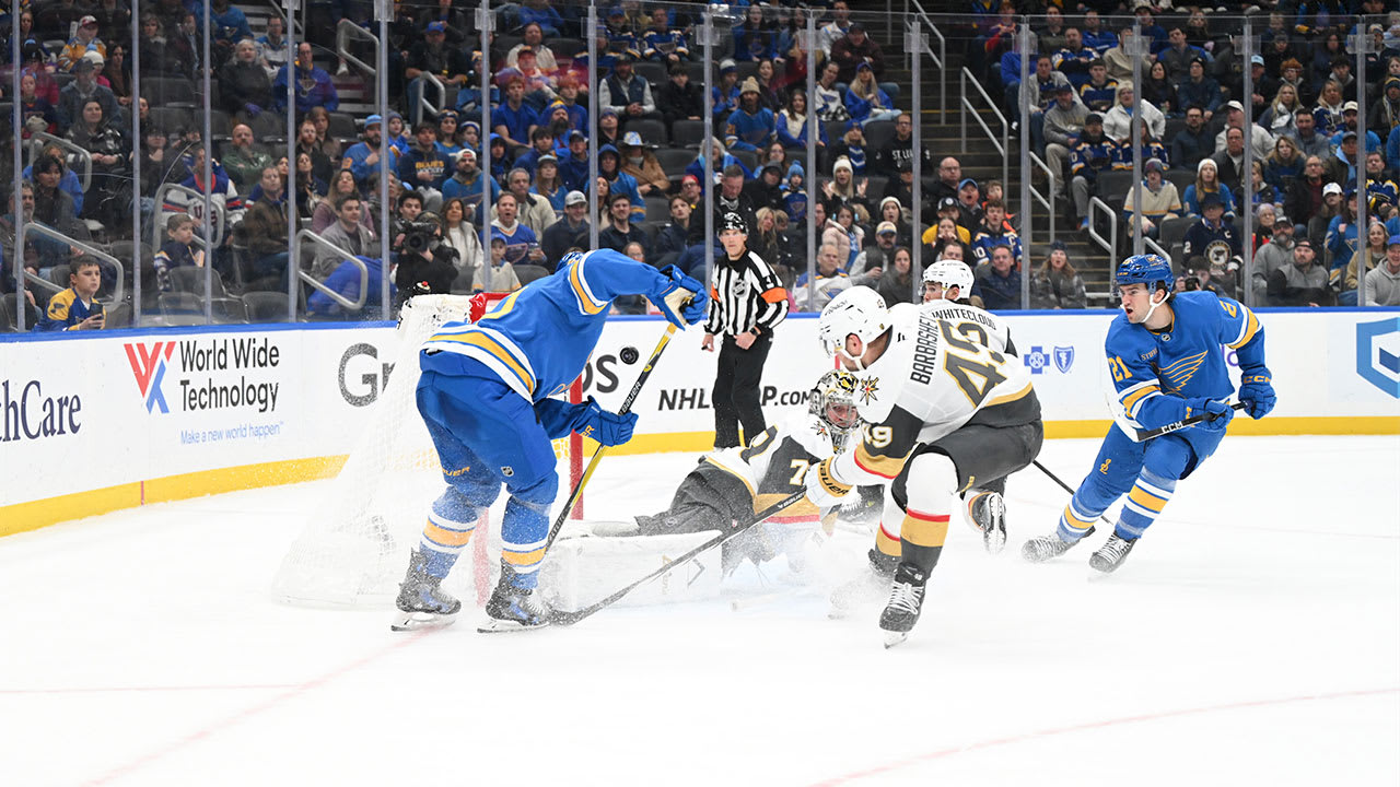 VGK@STL: Schenn scores game-winning goal | St. Louis Blues