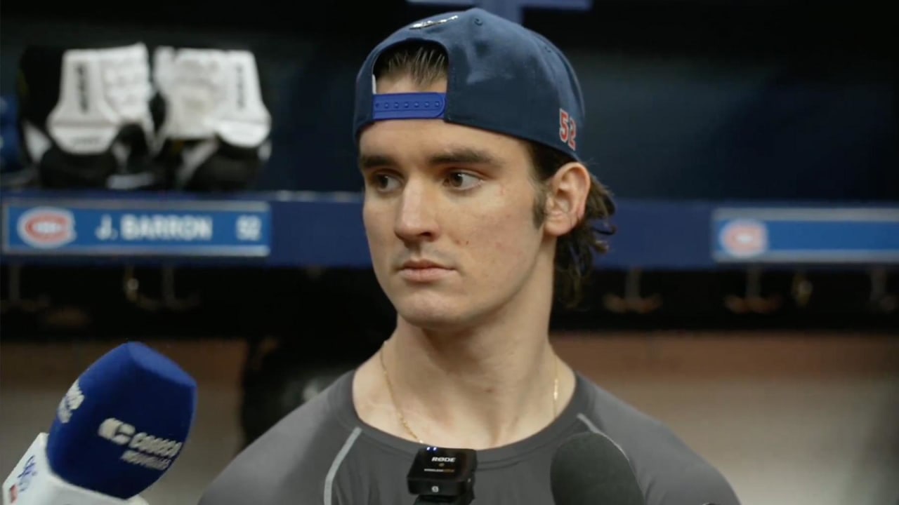 Pregame vs. PHI: Barron | Montréal Canadiens