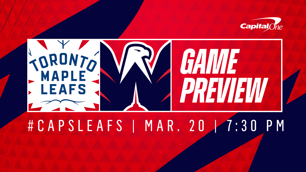 Caps Open Homestand vs. Leafs | Washington Capitals