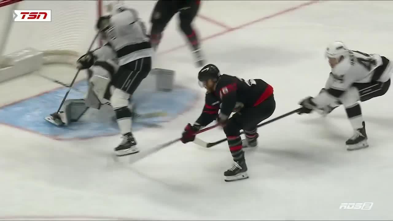 LAK@OTT: Giroux marque un but en A.N. contre Darcy Kuemper | Sénateurs ...