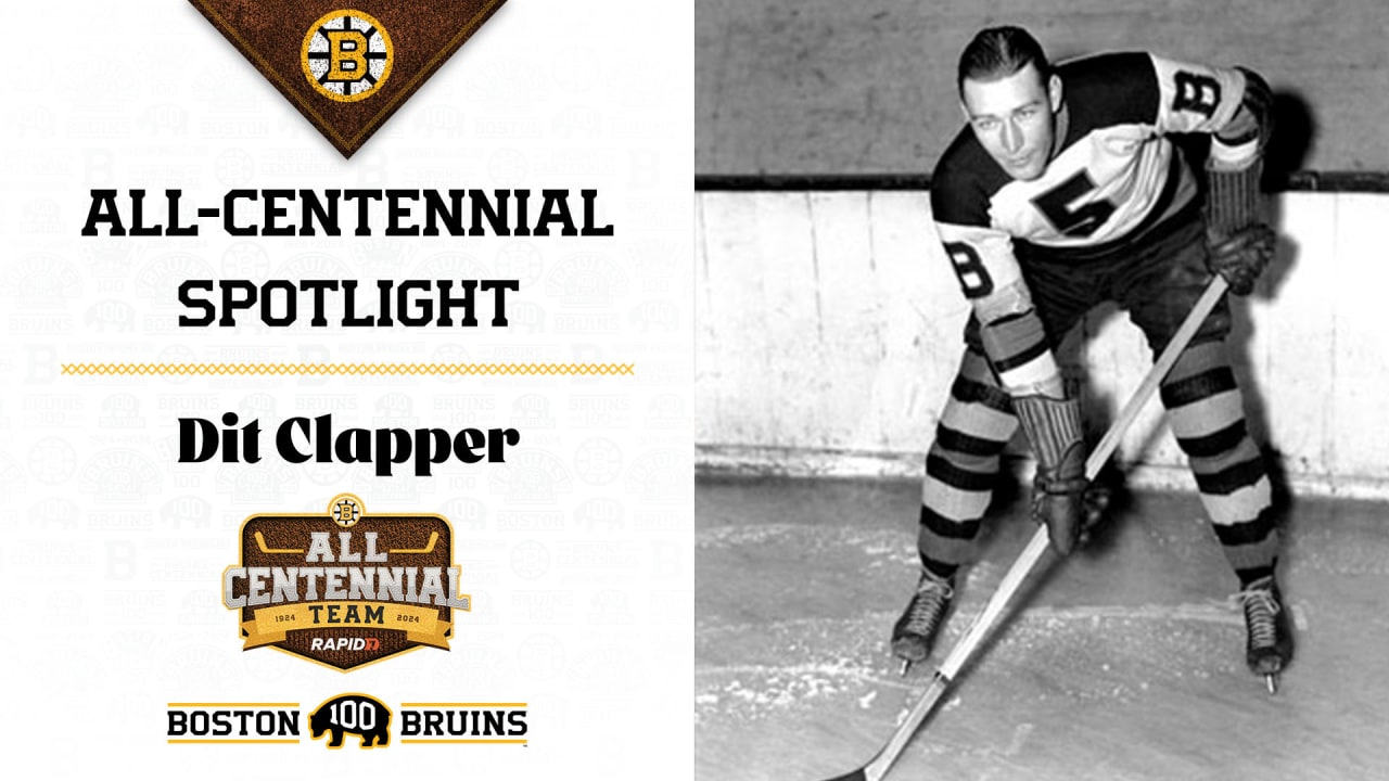 All-Centennial Spotlight: Dit Clapper | Boston Bruins
