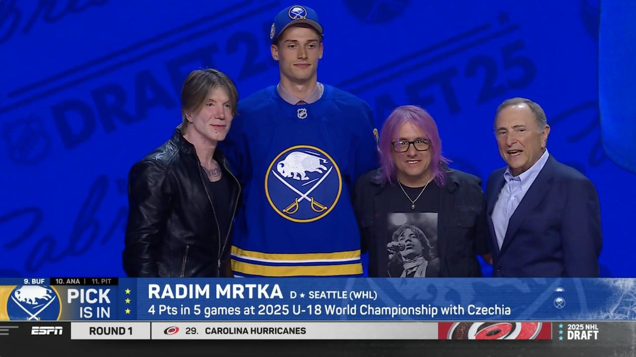 Mrtka drafted No. 9 by Sabres | NHL.com