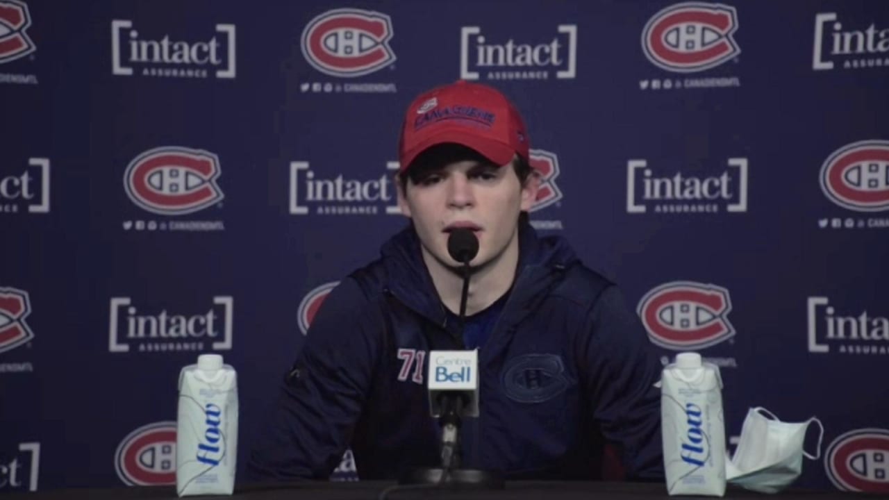 Après-match c. ANA: Evans | Canadiens de Montréal