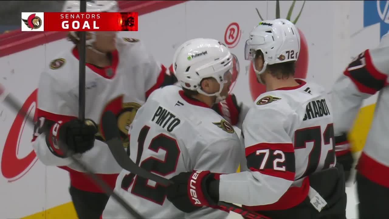 OTT@DET: Pinto scores PPG against John Gibson | Ottawa Senators