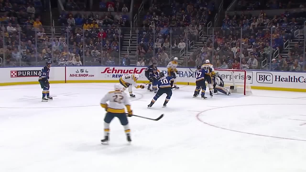 NSH@STL: Forsberg scores goal against Jordan Binnington | NHL.com